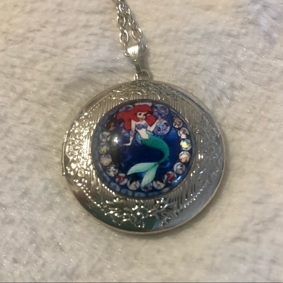 Hot Topic | Jewelry | New Disney The Little Mermaid Ariel Tibetan Photo ...
